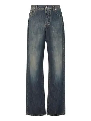 Fendi Long Jeans - Blue