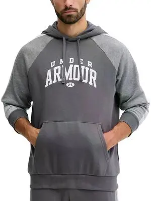 Under Armour Rival Colour-block Hoodie - Grey