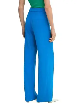 MORGAN Pressed-crease Wide-leg Trousers
