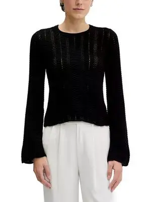 Sisley Cotton Sweater Black
