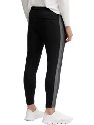 Under Armour Rival Side-stripe Track Pants - Black