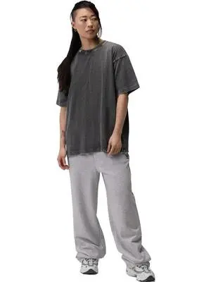 ASRV Distressed Relaxed Tee Black