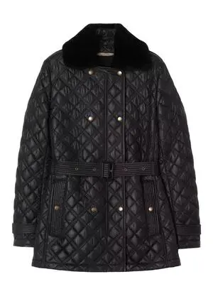 BURBERRY Quilted Nylon Rosedale Coat