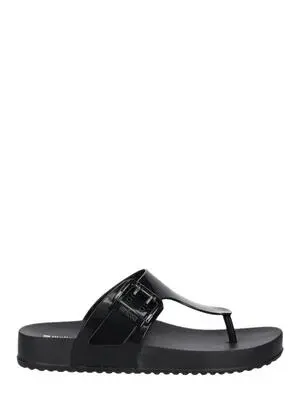 MELISSA Cozy Buckle-detail Flip-flops
