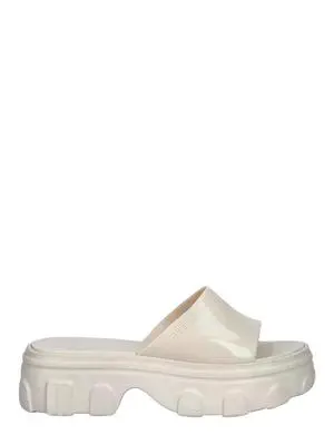 Melissa Ella Chunky-sole Slides - Neutrals