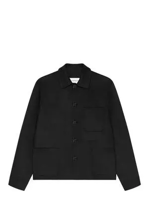 Givenchy Couture Seam Blouson In Wool And Cashmere - Black