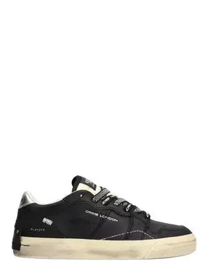 CRIME LONDON Playoff Rhinestone-embellished Sneakers - Black
