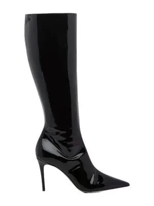 JEFFREY CAMPBELL Patent-finish Knee-high Boots