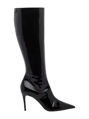 JEFFREY CAMPBELL Patent-finish Knee-high Boots