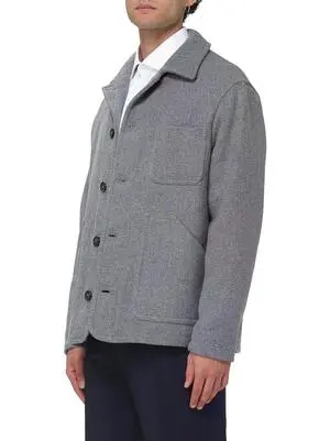 BROOKSFIELD Patch-pocket Wool-blend Coat