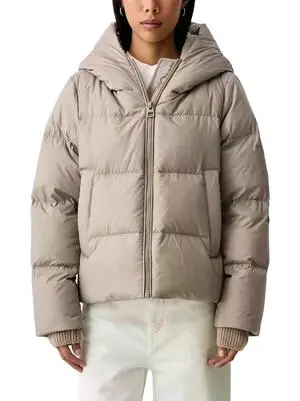 Marc O'polo Quilted Hooded Jacket - Neutrals
