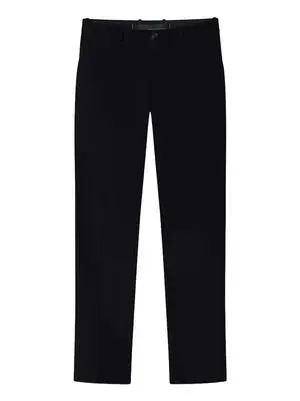 RRD Belt-loop Straight-leg Trousers - Black