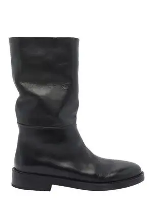 Marsèll Tubetto Leather Boots - Black