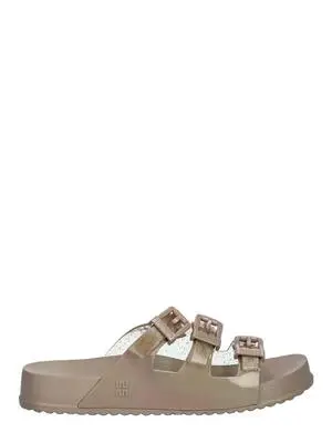 MELISSA Cozy Buckle-fastening Glitter-effect Slides
