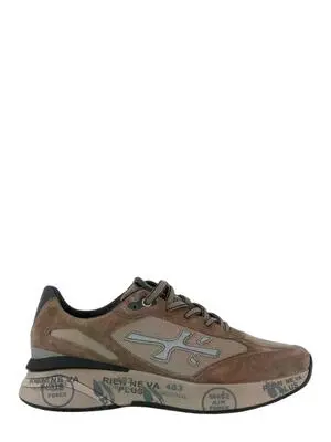 Premiata Moerun Panelled Sneakers - Brown