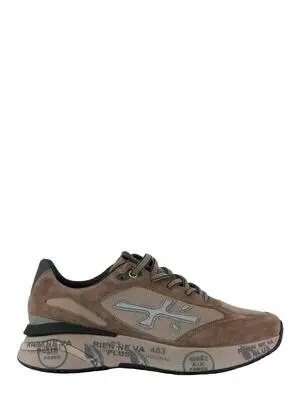 Premiata Moerun Panelled Sneakers - Brown
