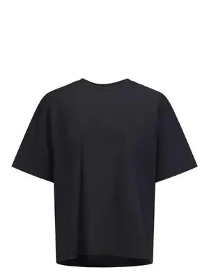 Herno Mercerised Cotton T-shirt - Black