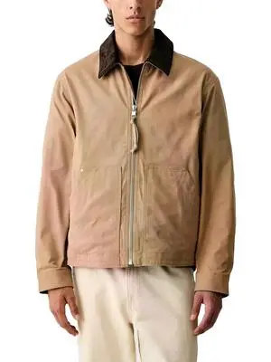MARC O'POLO Corduroy-collar Zip-up Jacket