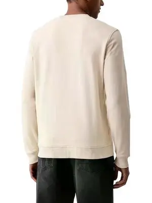 Marc O'polo Logo-print Crew-neck Sweater - Neutrals