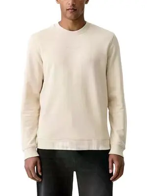 Marc O'polo Logo-print Crew-neck Sweater - Neutrals