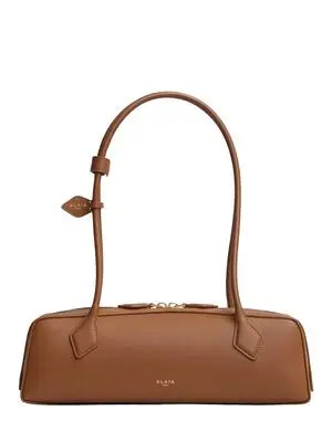 Alaïa Le Teckel Medium Leather Bag Brown