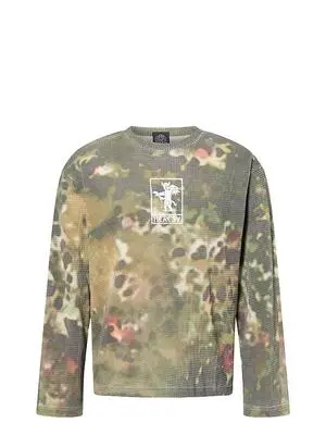 HERESY Rogue Brand- Waffle-knit Top - Print