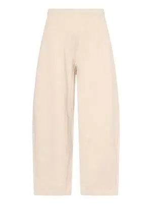 Jacquemus Le Jogging Montaigne Cotton Jogging Bottoms Xs Beige