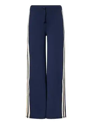 SISTERS & SEEKERS Seekola Side Stripe Cotton-stretch Trousers Xs