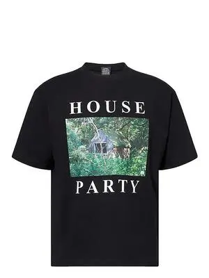 HERESY House Party Cotton T-shirt - Black