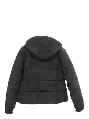 PRADA 2010s Enamel Triangle Logo Puffer Jacket