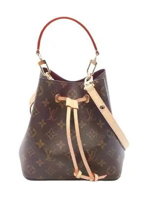 LOUIS VUITTON 2010s Neonoe Bb Monogram Bucket Bag - Brown