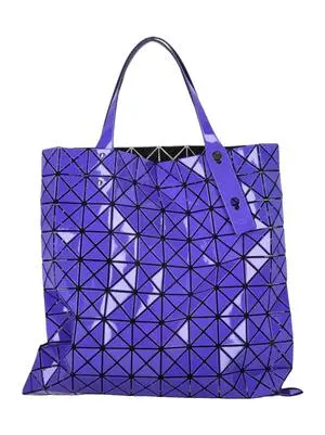 Issey Miyake Prism Gloss Geometric-panel Tote Bag Blue