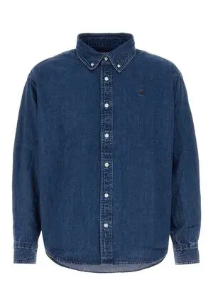 Carhartt Work In Progress Denim L/s Lucas Shirt - Blue
