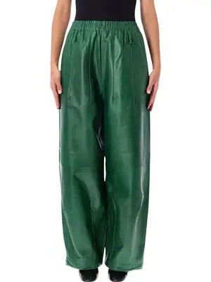 THE FRANKIE SHOP The Frankie Shop Leather Wide-Leg Pants