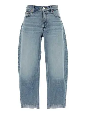 Calvin Klein Denim Wide-leg Jeans - Light Blue