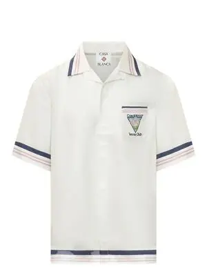 Casablanca Camp Collar 100% Silk Shirt - 06