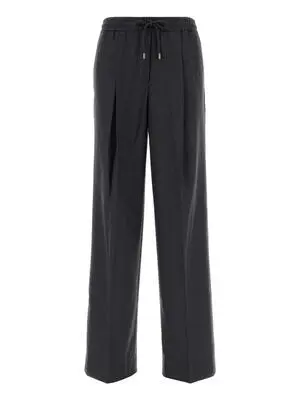 Michael Kors Wool-blend Trouser Pants - Grey