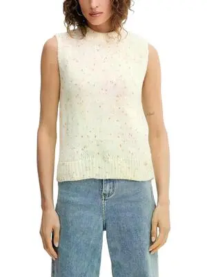 SILVIAN HEACH Speckled Sleeveless Sweater