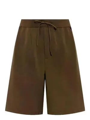 Nike Drawstring-waist Track Shorts - Brown