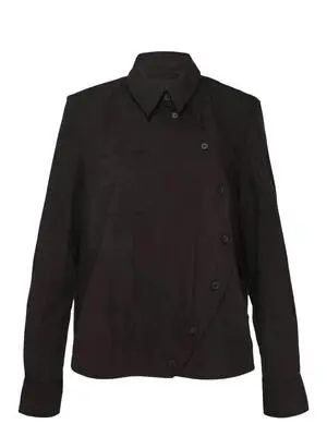 MELITTA BAUMEISTER Circle Asymmetric-fastening Shirt