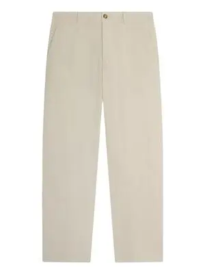 BALLANTYNE Corduroy Wide-leg Trousers - Neutrals