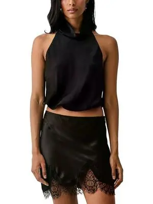 BARDOT Halterneck Backless Top