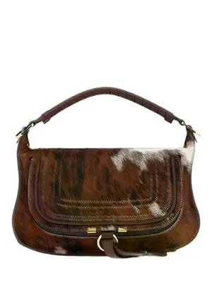 CHLOÉ Marcie Animal-print Hand Bag
