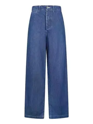 Visvim Broader Wide-leg Jeans - Blue