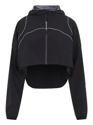 Balenciaga Athletic Cropped Jacket - Black