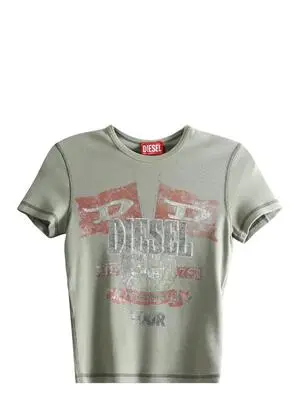 DIESEL® Marsy Rib T-shirt - Green