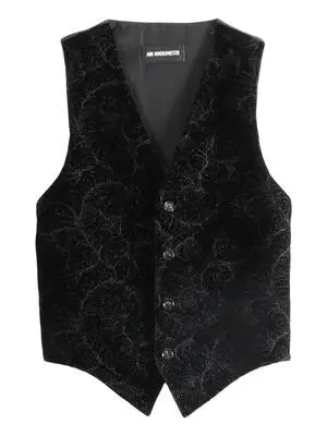 ANN DEMEULEMEESTER Kaare Classic Waistcoat - Black