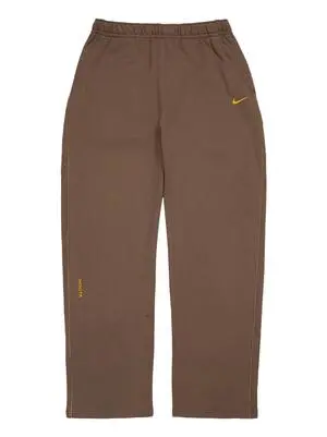 Nike X Nocta Fleece Cs Open Hem Sweatpant 'olive - Grey