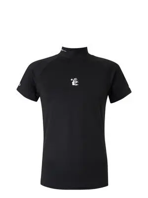 HELLSTAR Mockneck Compression T-shirt 'black' Black