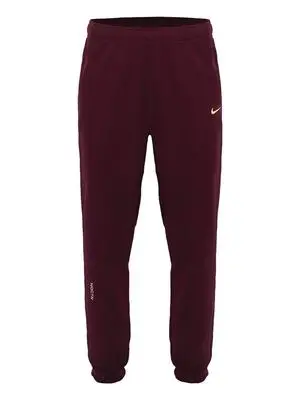 Nike X Nocta Fleece Cs Sweatpant Ec 'dark Beetroot - Red